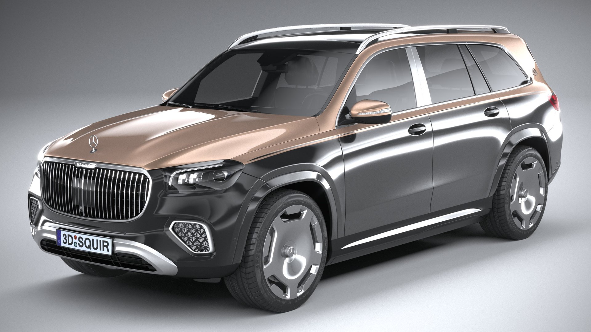 Mercedes-Benz GLS600 Maybach 2024 Model - TurboSquid 2100314