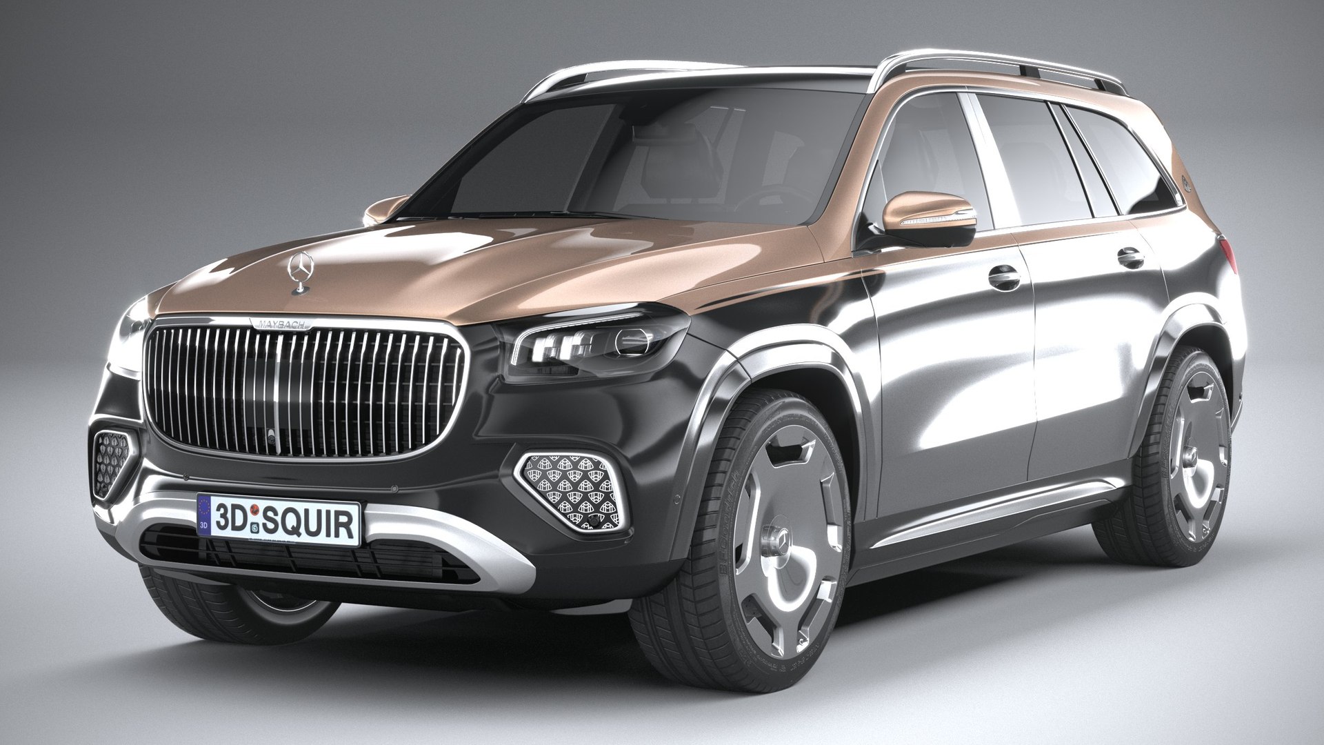 Mercedes-Benz GLS600 Maybach 2024 Model - TurboSquid 2100314