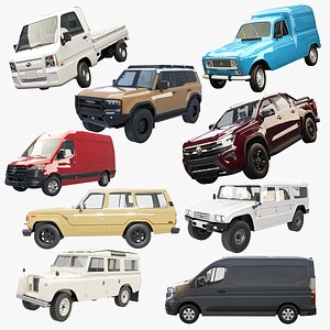 Van Car 3D Real-Time Models For Download | TurboSquid