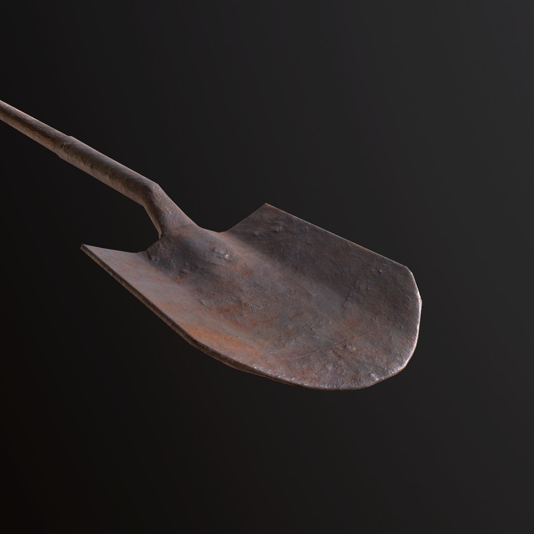 Pbr ready shovel 3D model - TurboSquid 1214607