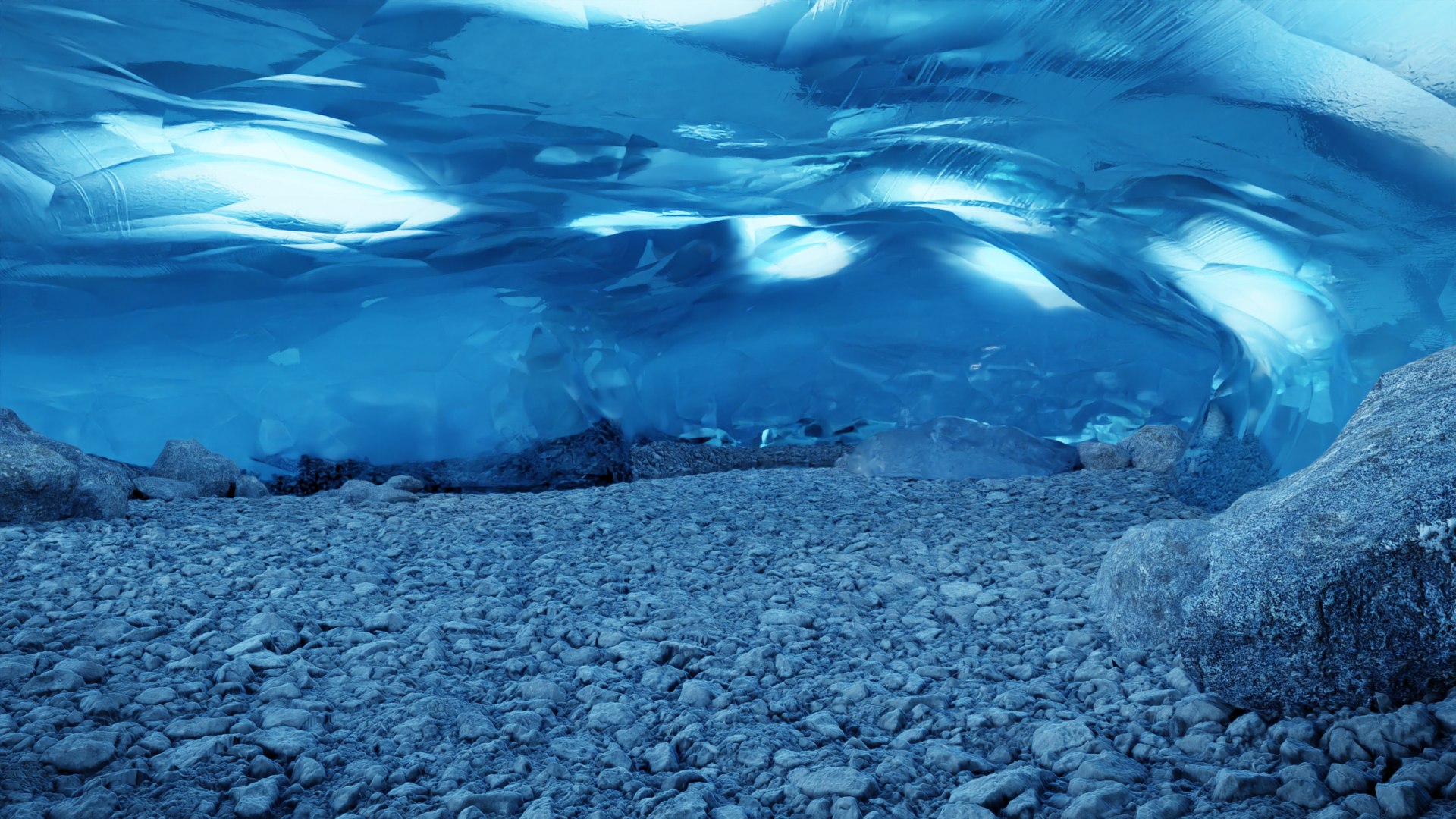 Ice Cave 3D - TurboSquid 1601548