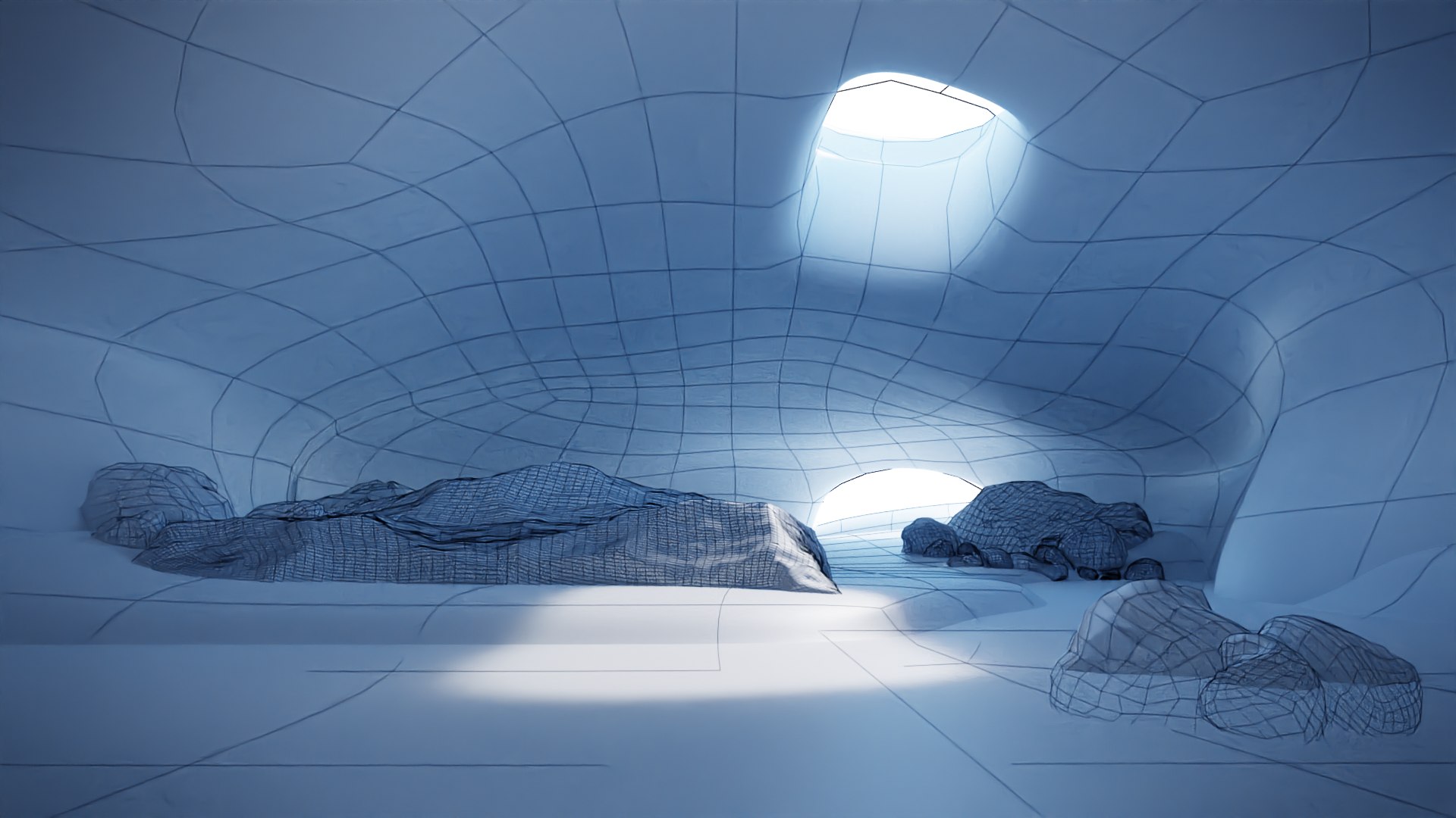 Ice Cave 3D - TurboSquid 1601548
