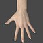 Realistic Female Hand 3d Max