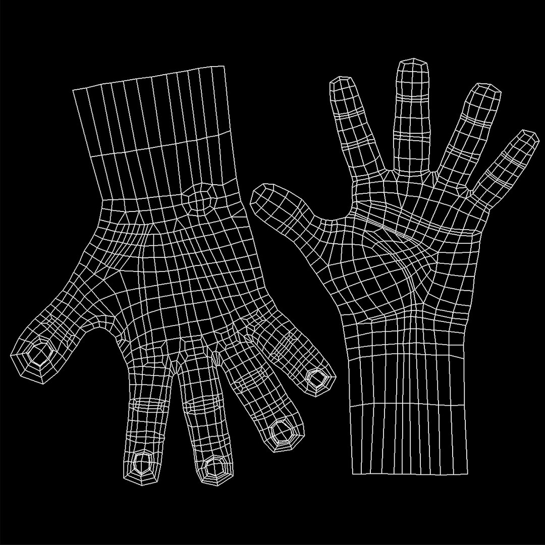 Realistic Female Hand 3d Max