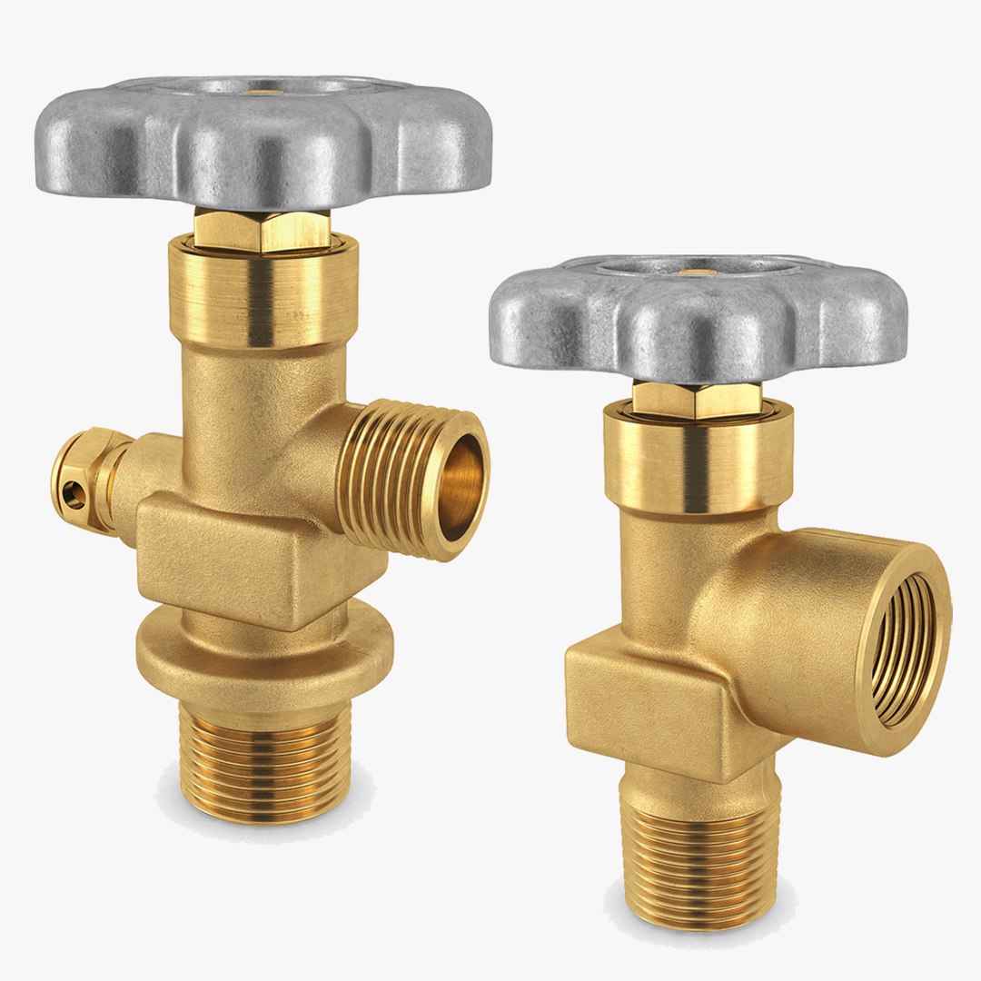 Gas Valve Collection 3D Model - TurboSquid 2324661