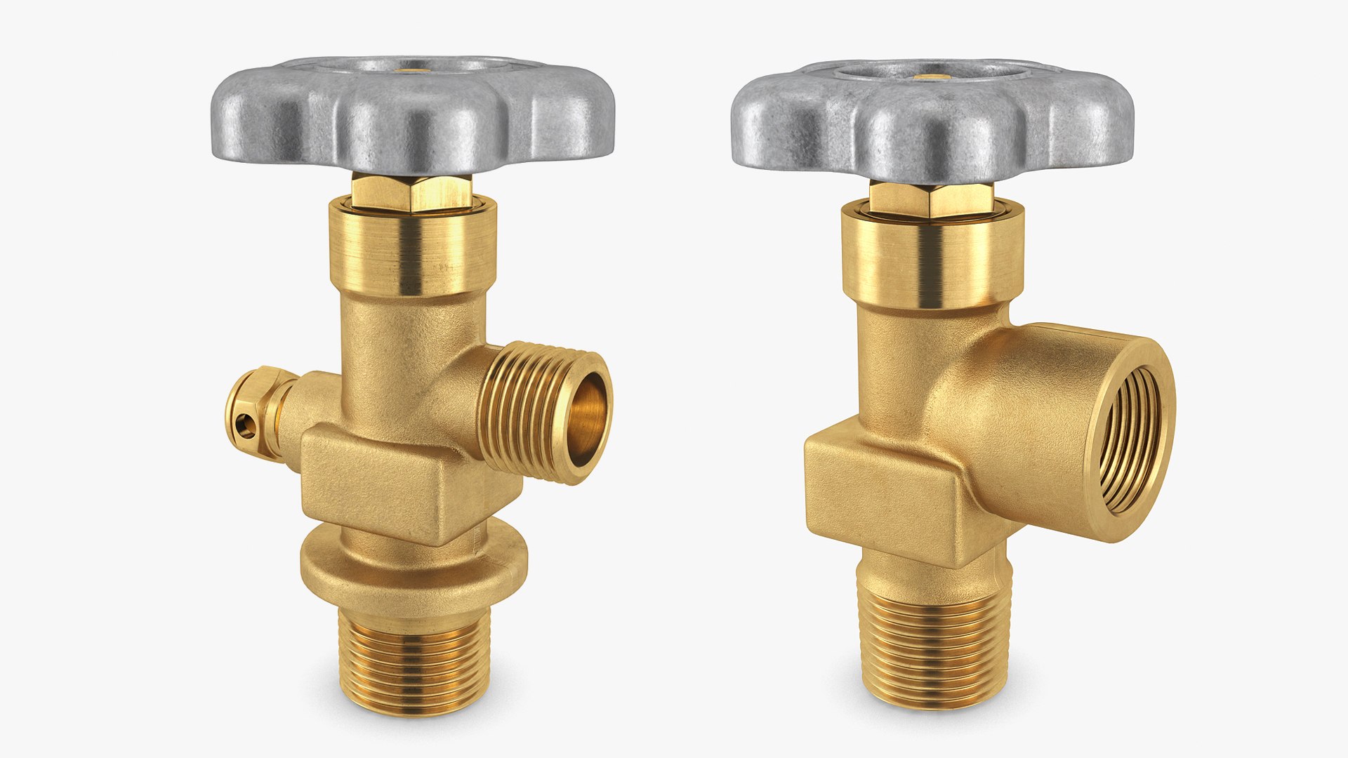 Gas Valve Collection 3D Model - TurboSquid 2324661