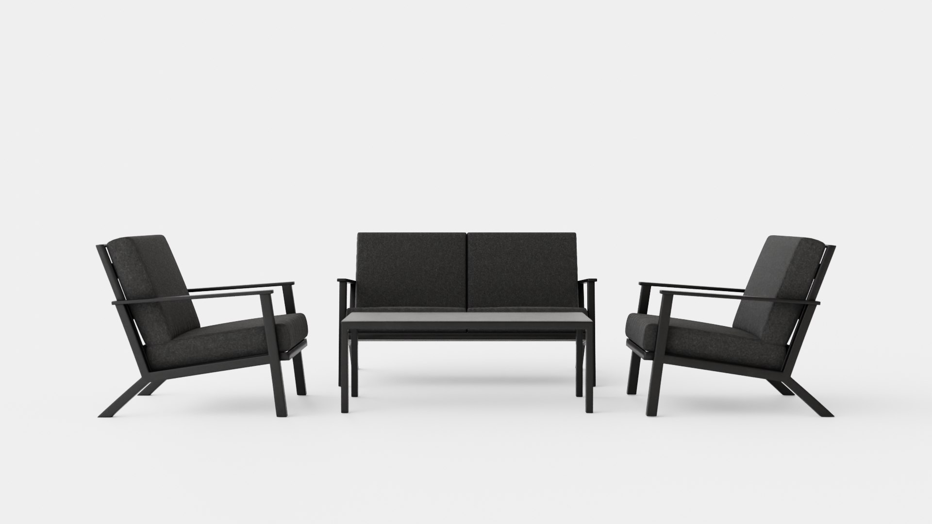 3D Montana Lounge Set Model - TurboSquid 2253868