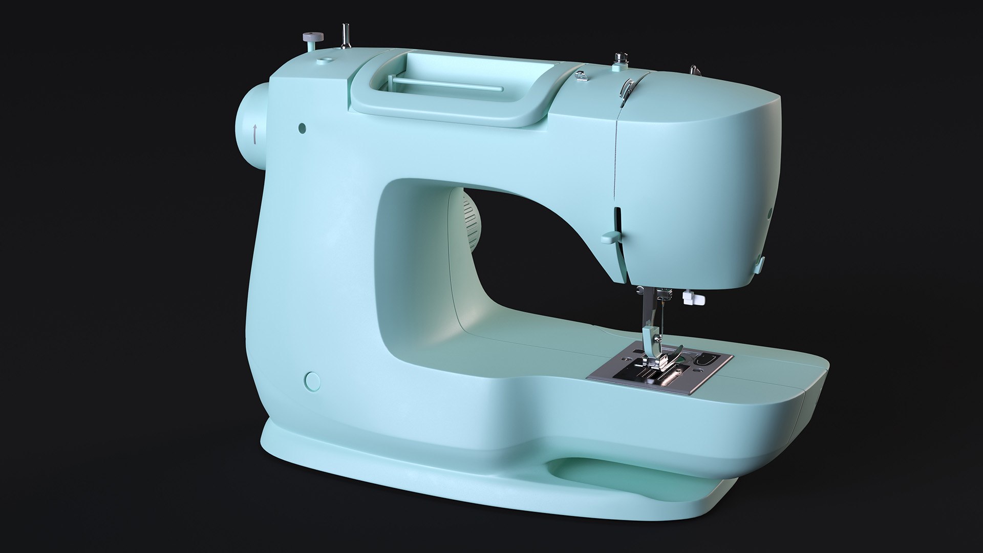 Mechanical Sewing Machine 3D model - TurboSquid 2056038