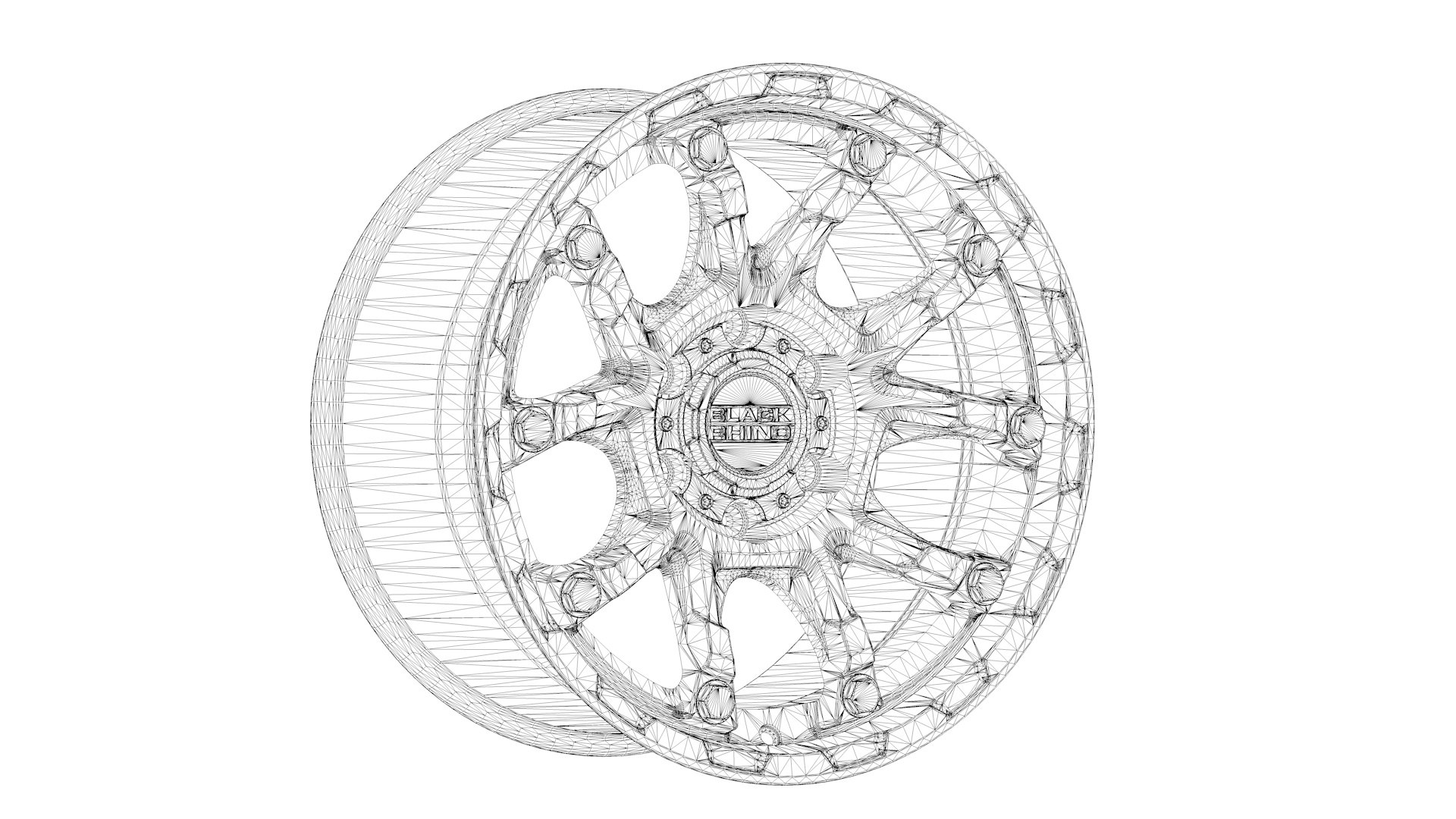 Black Rhino Wheel ARK 3D model - TurboSquid 1955667