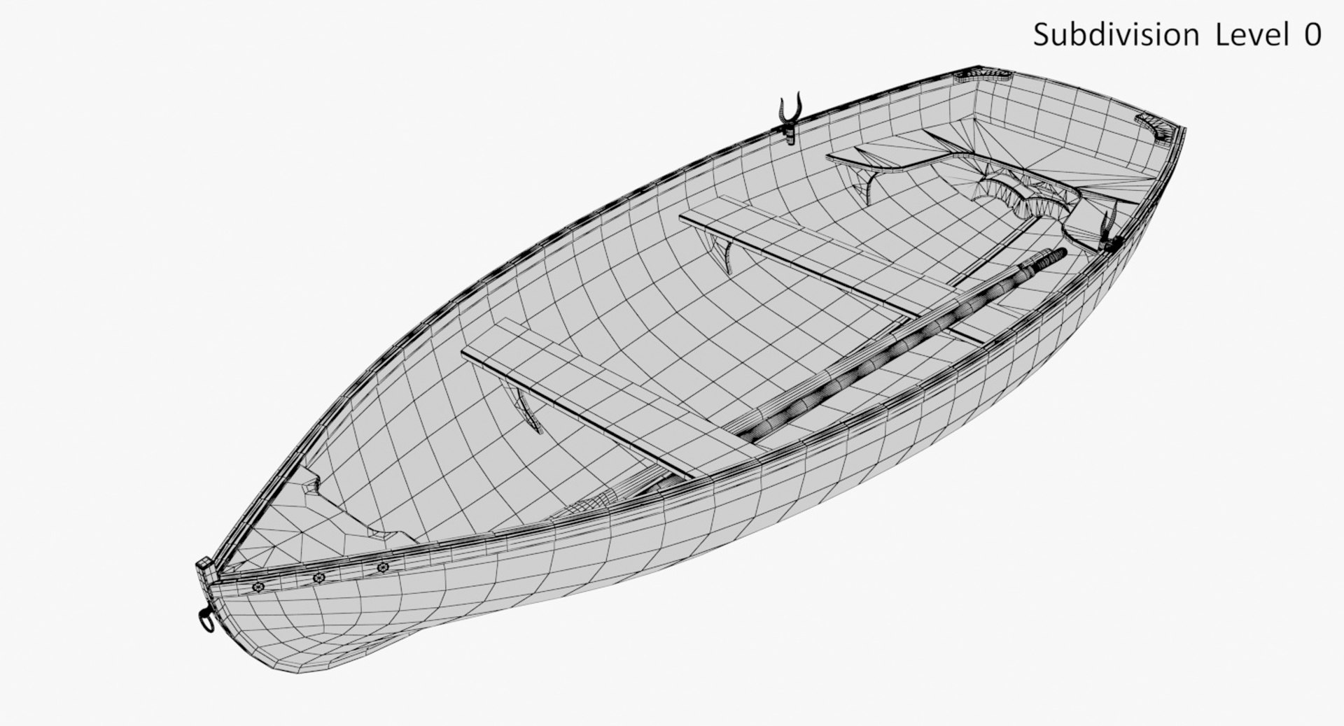 Realistic Boat 01 D 3D Model - TurboSquid 1545111
