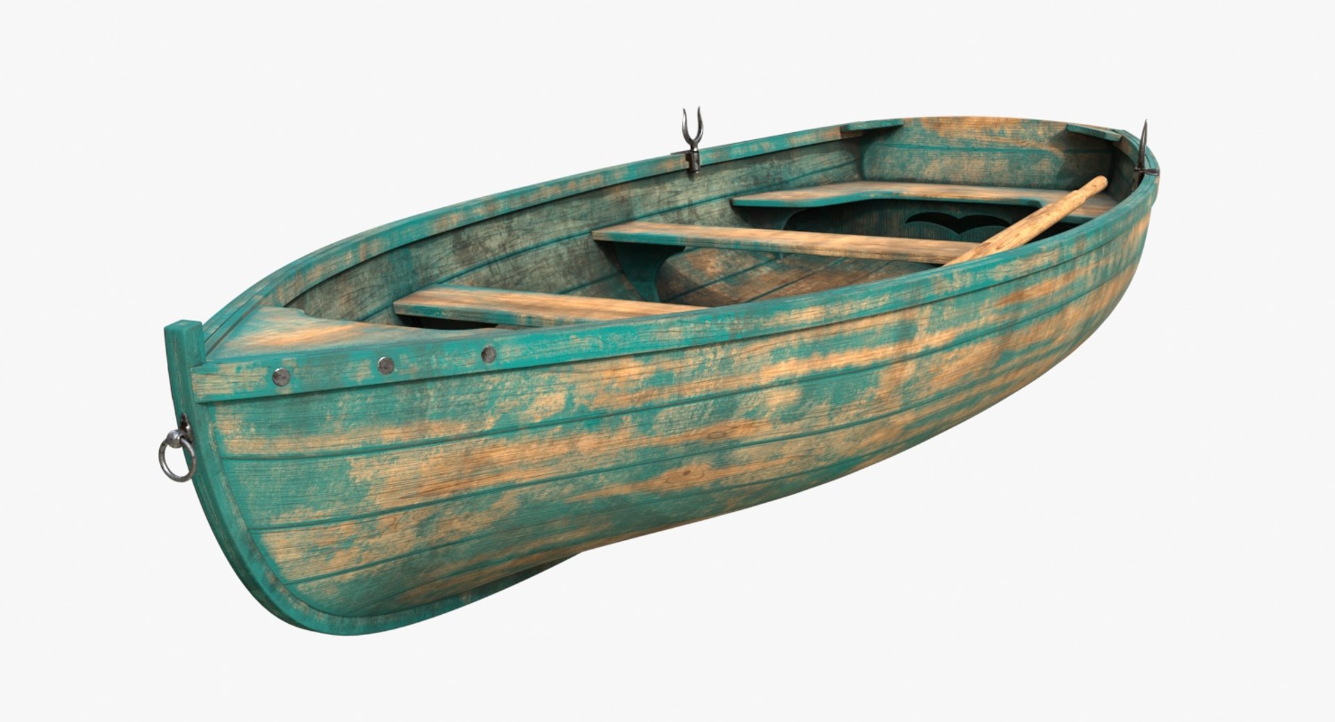 Realistic Boat 01 D 3D Model - TurboSquid 1545111