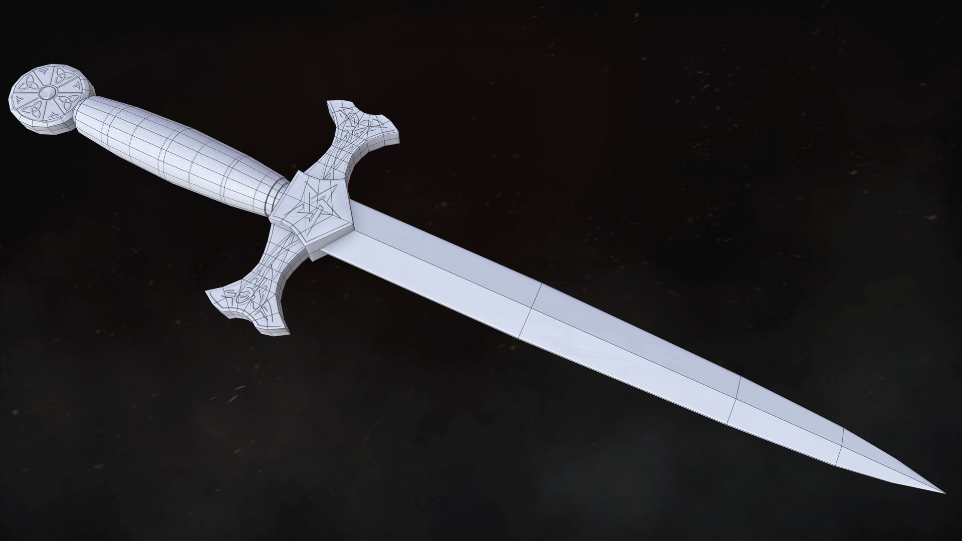 Medieval Dagger 3D model - TurboSquid 1821539