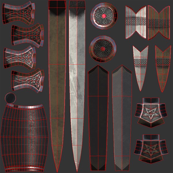 Medieval Dagger 3D model - TurboSquid 1821539