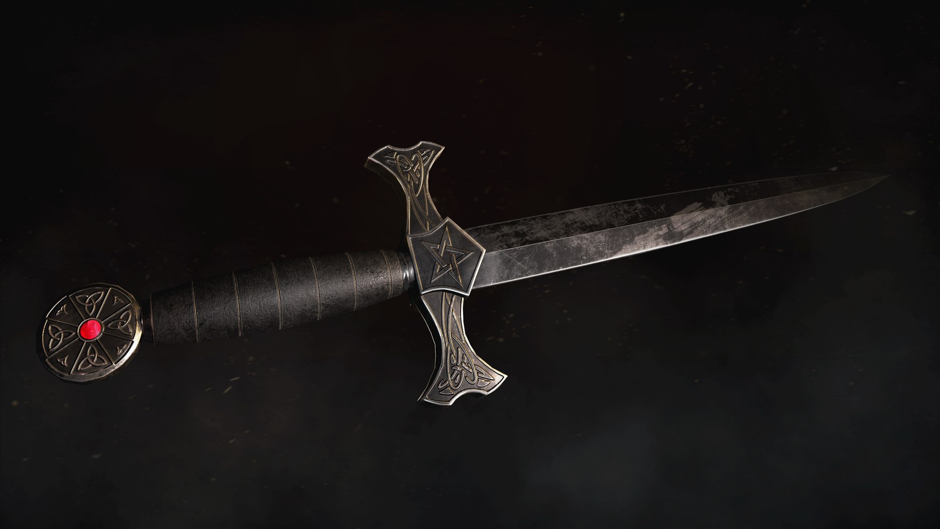 Medieval Dagger 3D model - TurboSquid 1821539