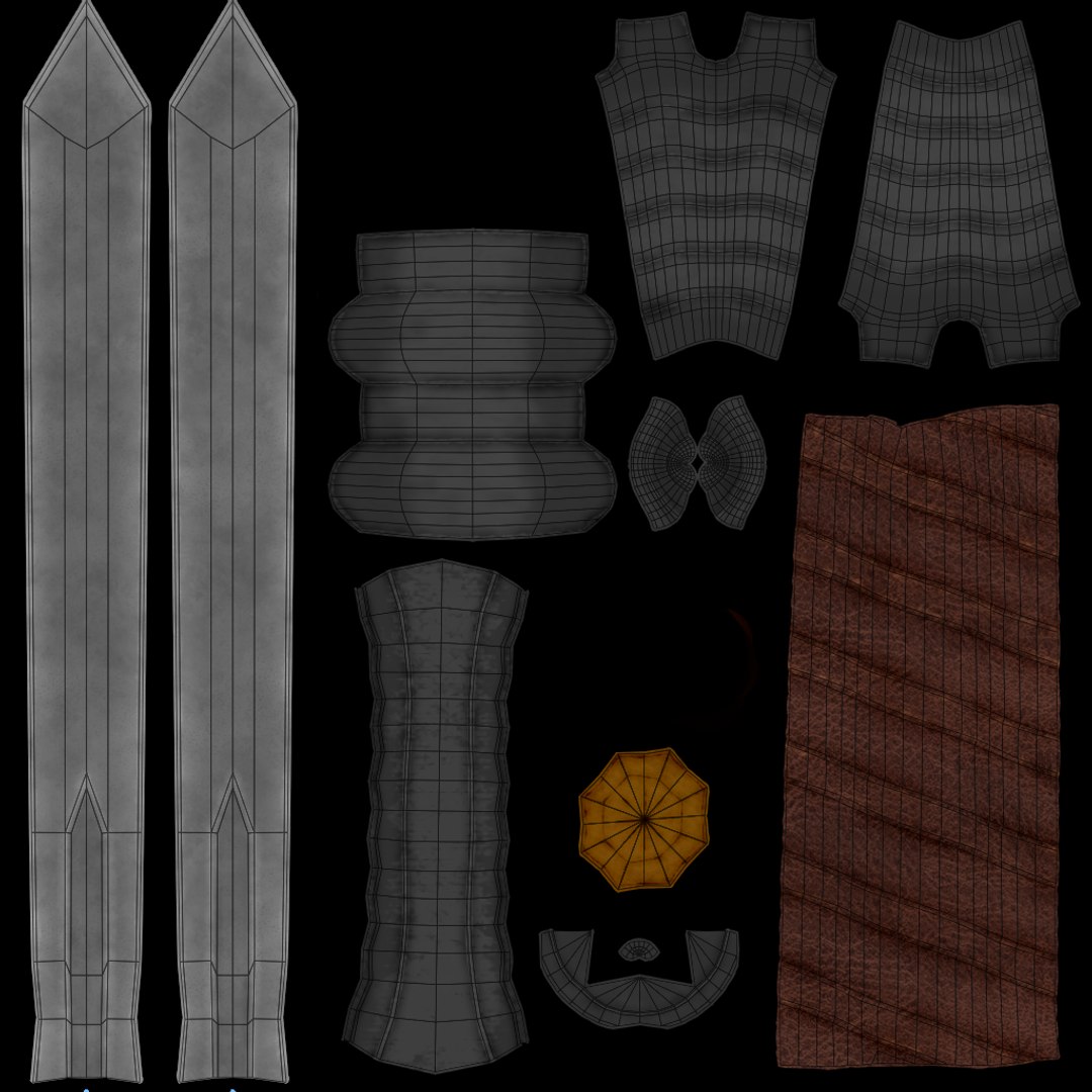 Semi Realistic Sword 3D - TurboSquid 2277994