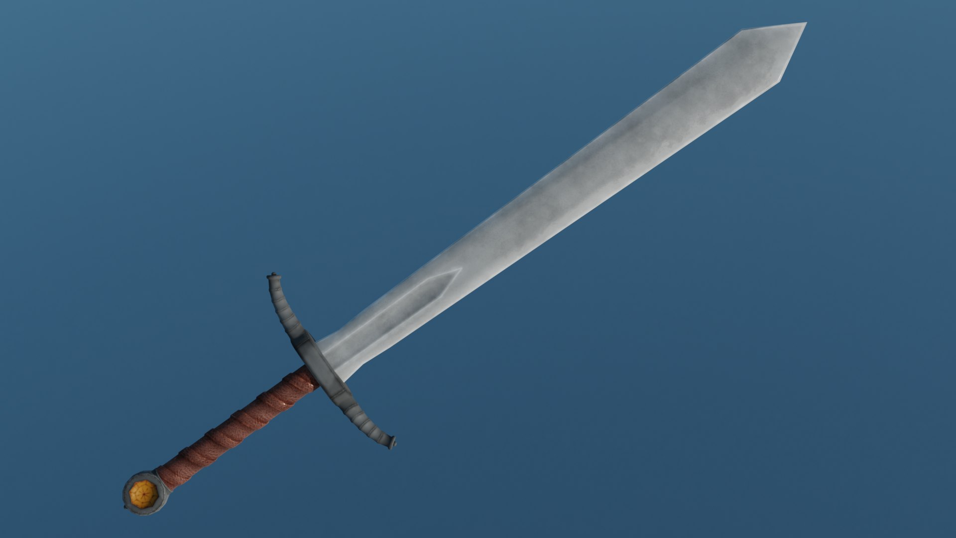 Semi Realistic Sword 3D - TurboSquid 2277994