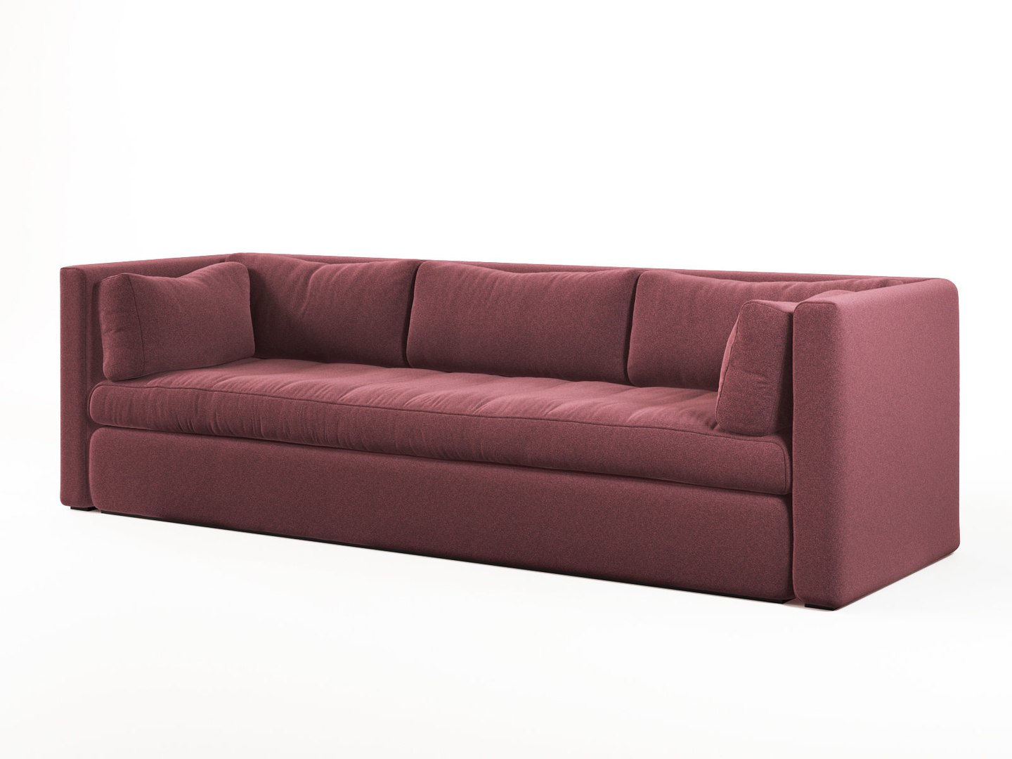 Hackney 3-seater Sofa 3D Model - TurboSquid 1388861