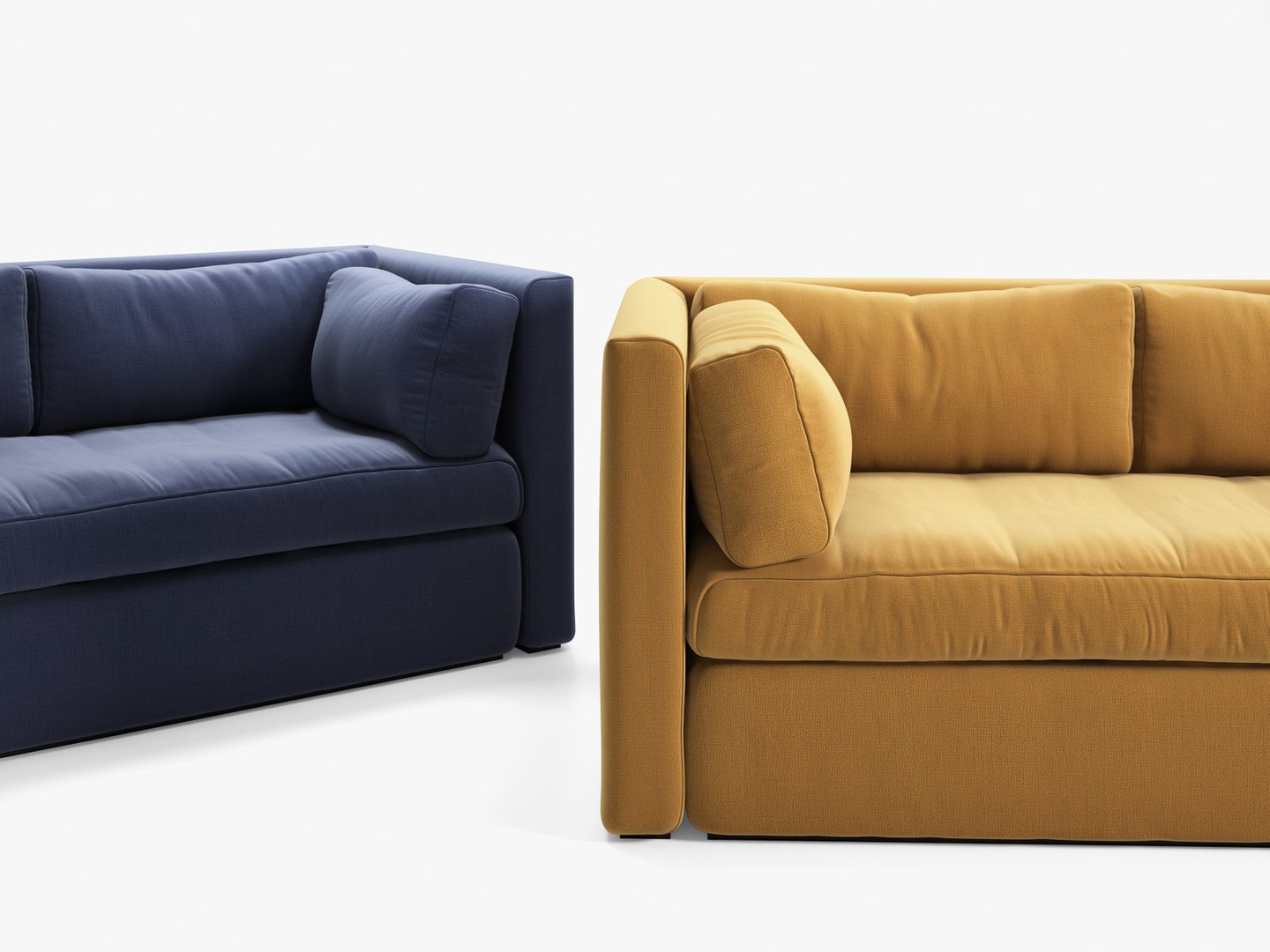 Hackney 3-seater Sofa 3D Model - TurboSquid 1388861