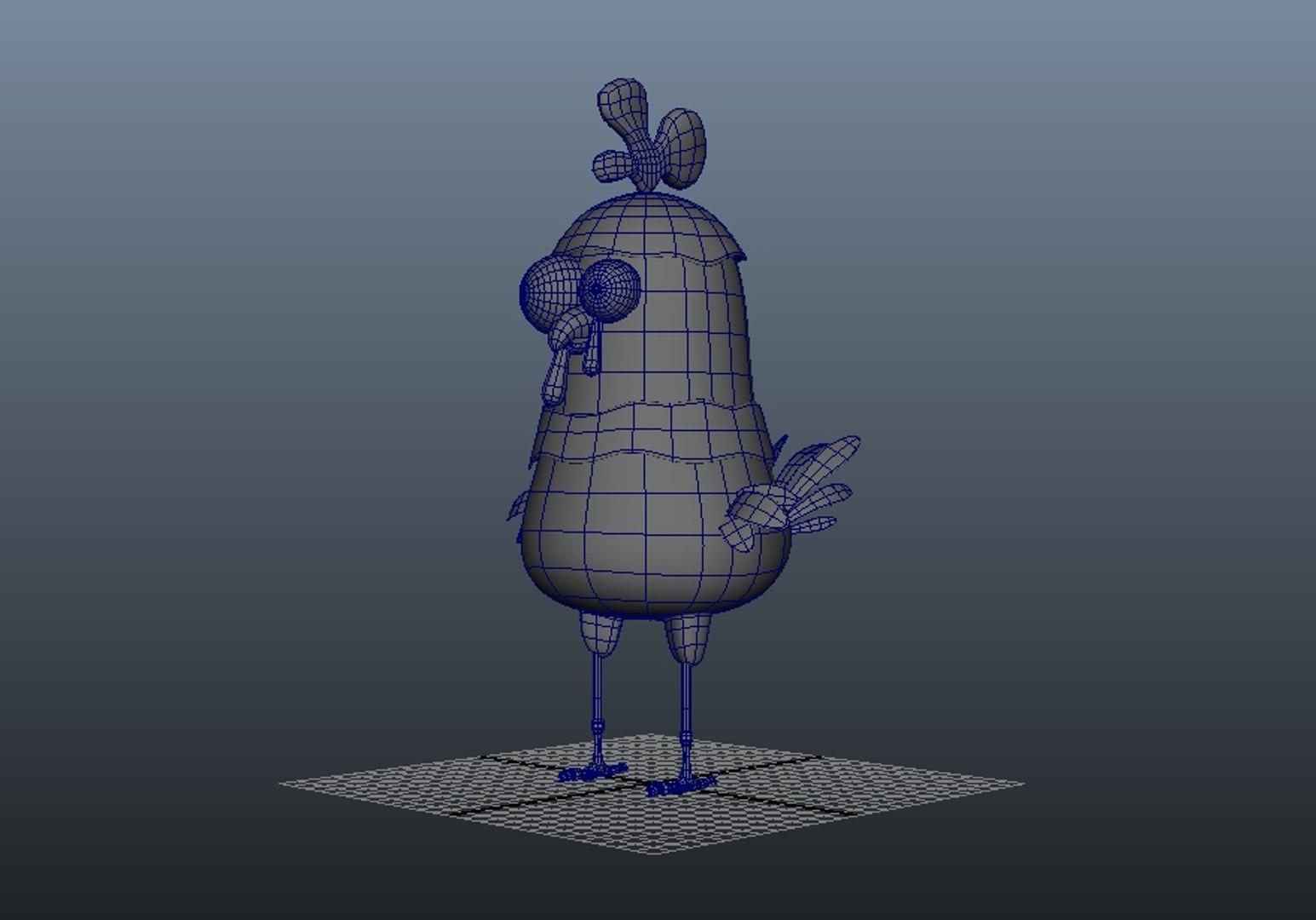 Chicken Cartoon 3D - TurboSquid 1387795
