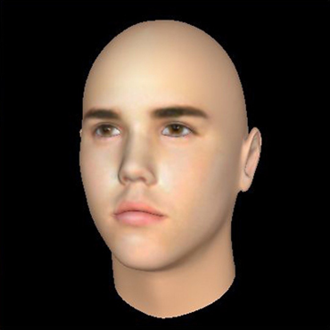Free Bieber 3d Model