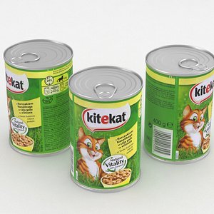 Cat Food 3D Models for Download | TurboSquid