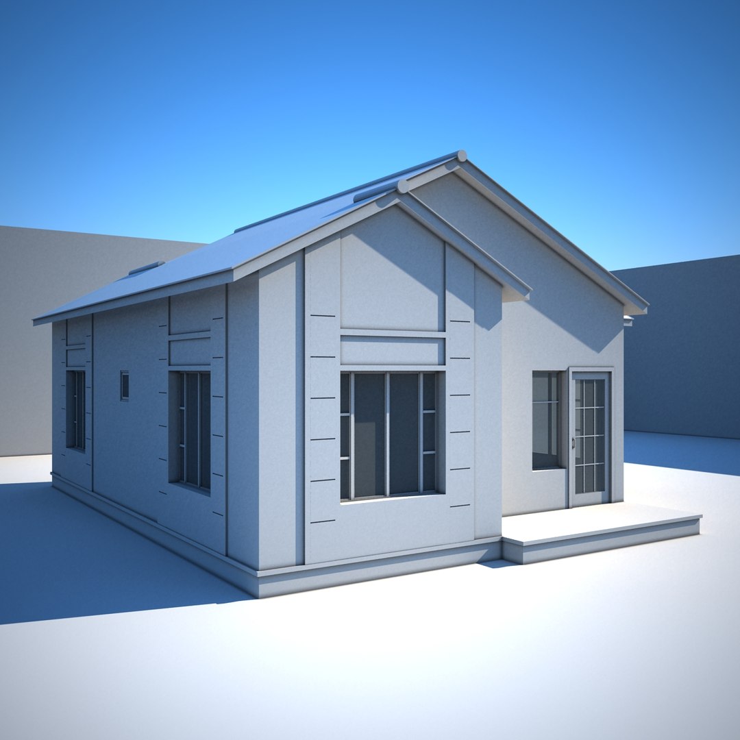 3d House Interior Model