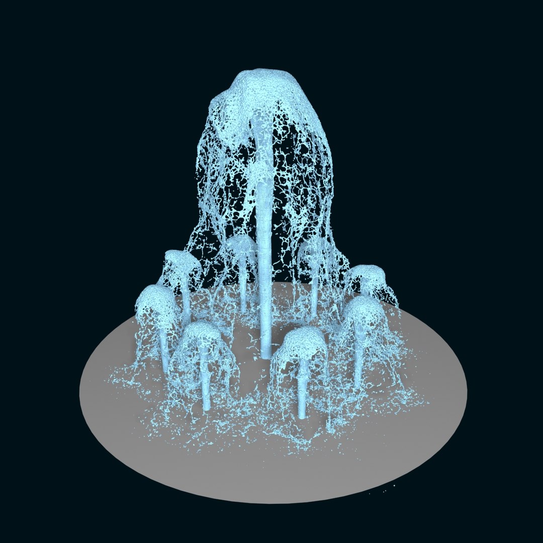 3D Fountain - TurboSquid 1450169