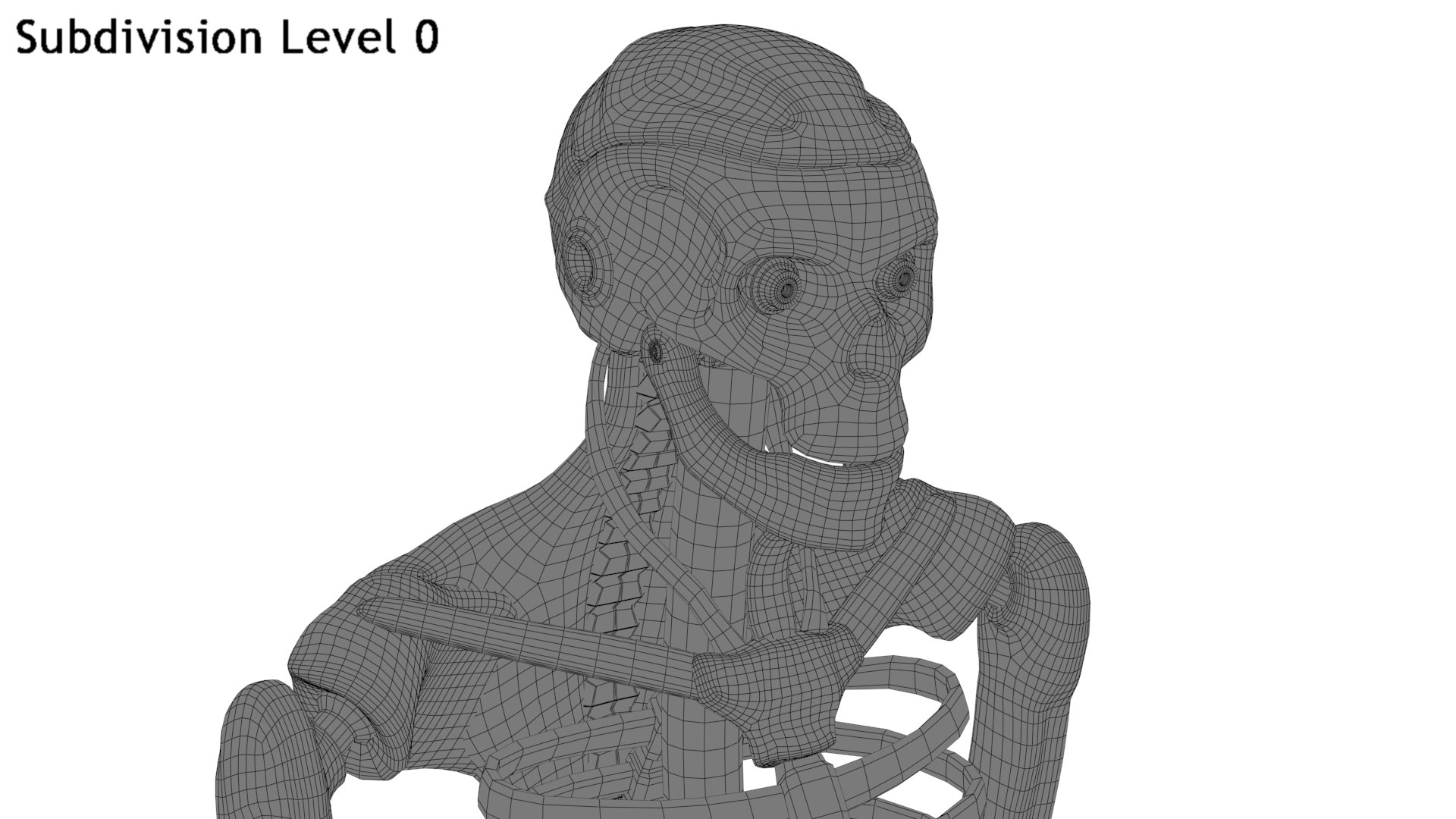 Robot Skeleton 3D - TurboSquid 1682177