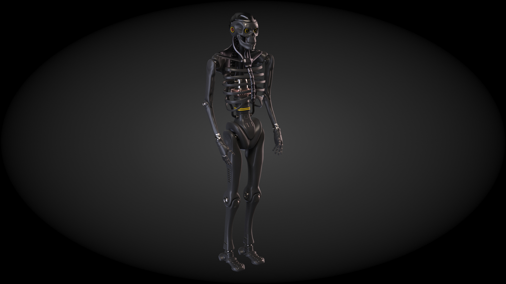 Robot Skeleton 3D - TurboSquid 1682177