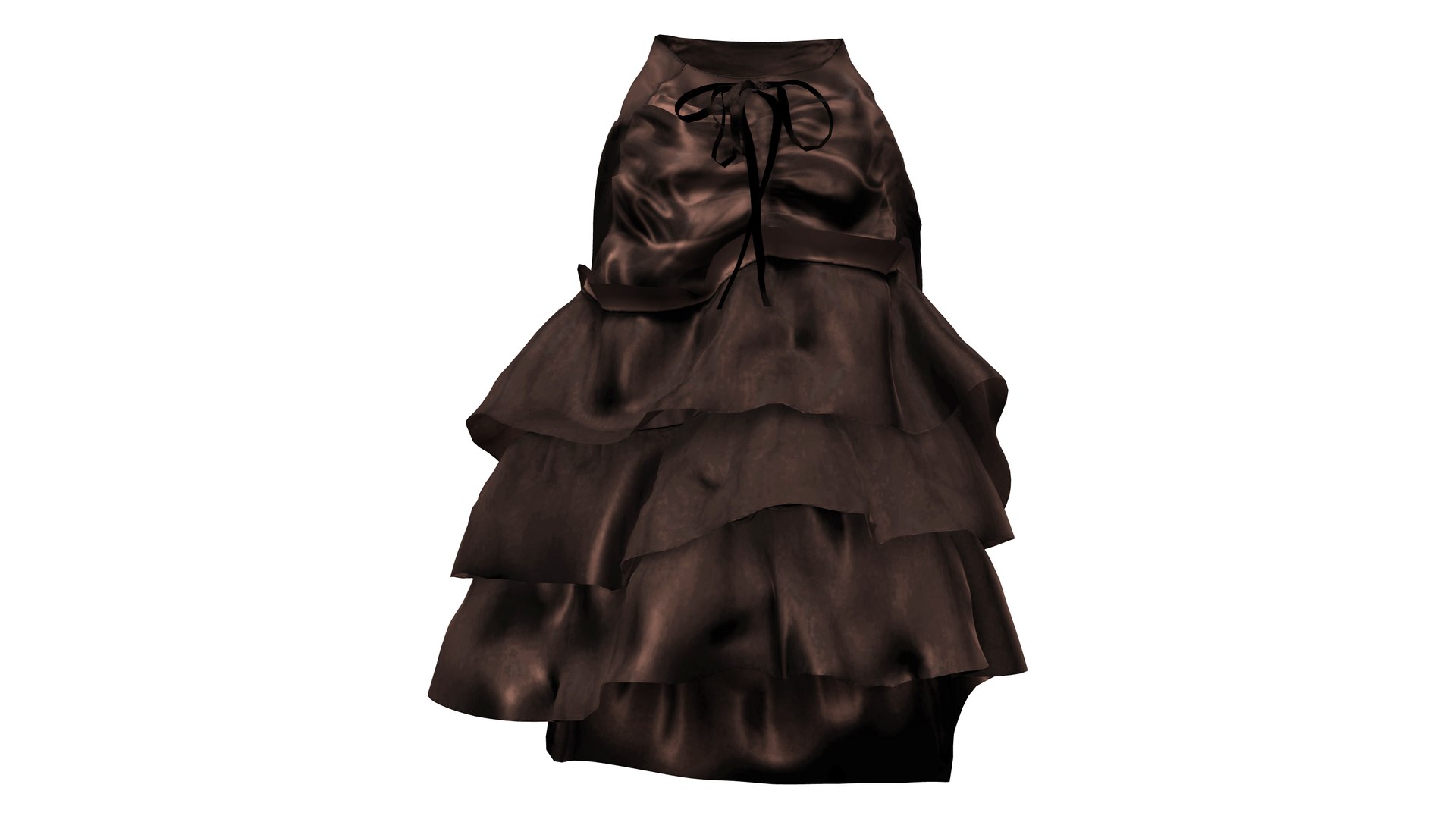 3D Bustle Skirt model - TurboSquid 2075414
