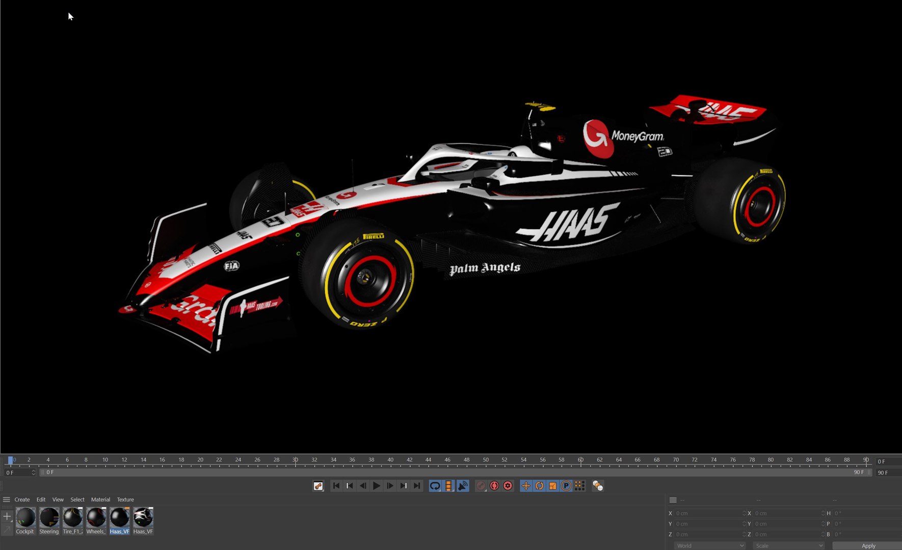 F1 Haas VF23 season 2023 3D model - TurboSquid 2048313