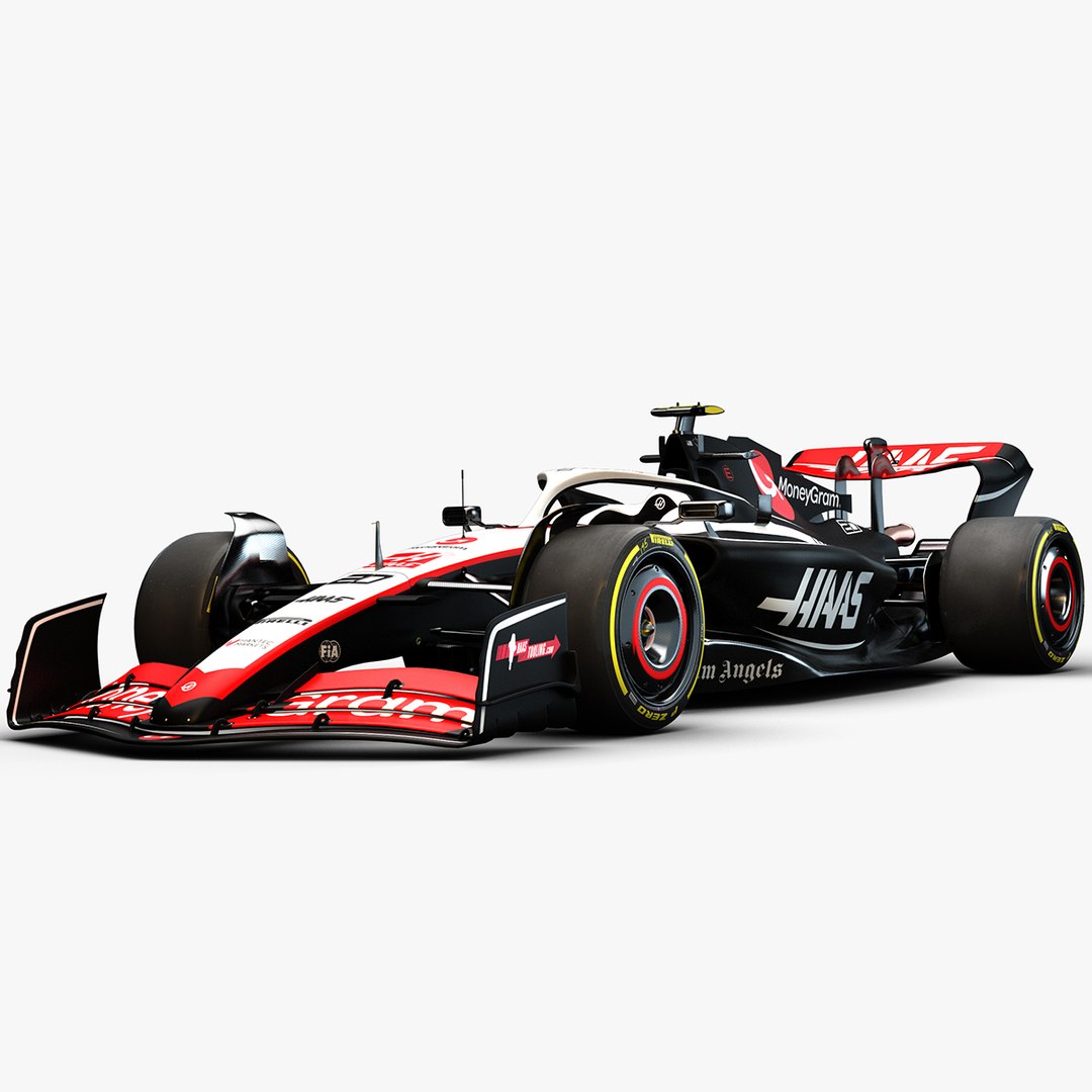 F1 Haas VF23 season 2023 3D model - TurboSquid 2048313