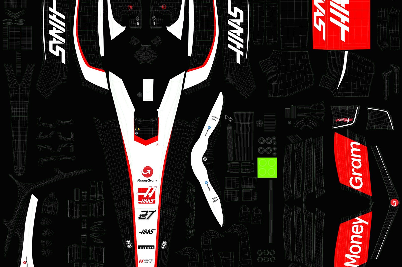 F1 Haas VF23 Season 2023 3D Model - TurboSquid 2048313