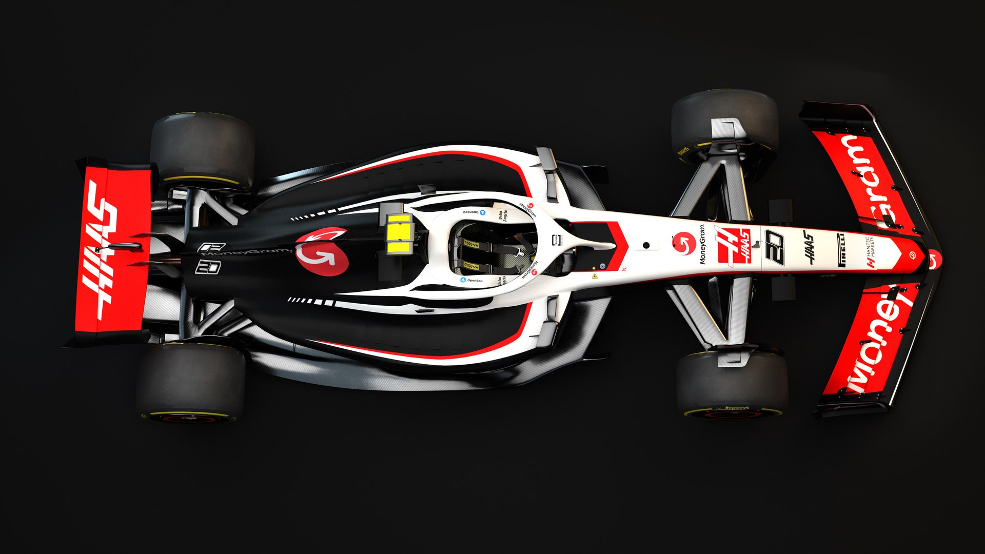 F1 Haas VF23 Season 2023 3D Model - TurboSquid 2048313
