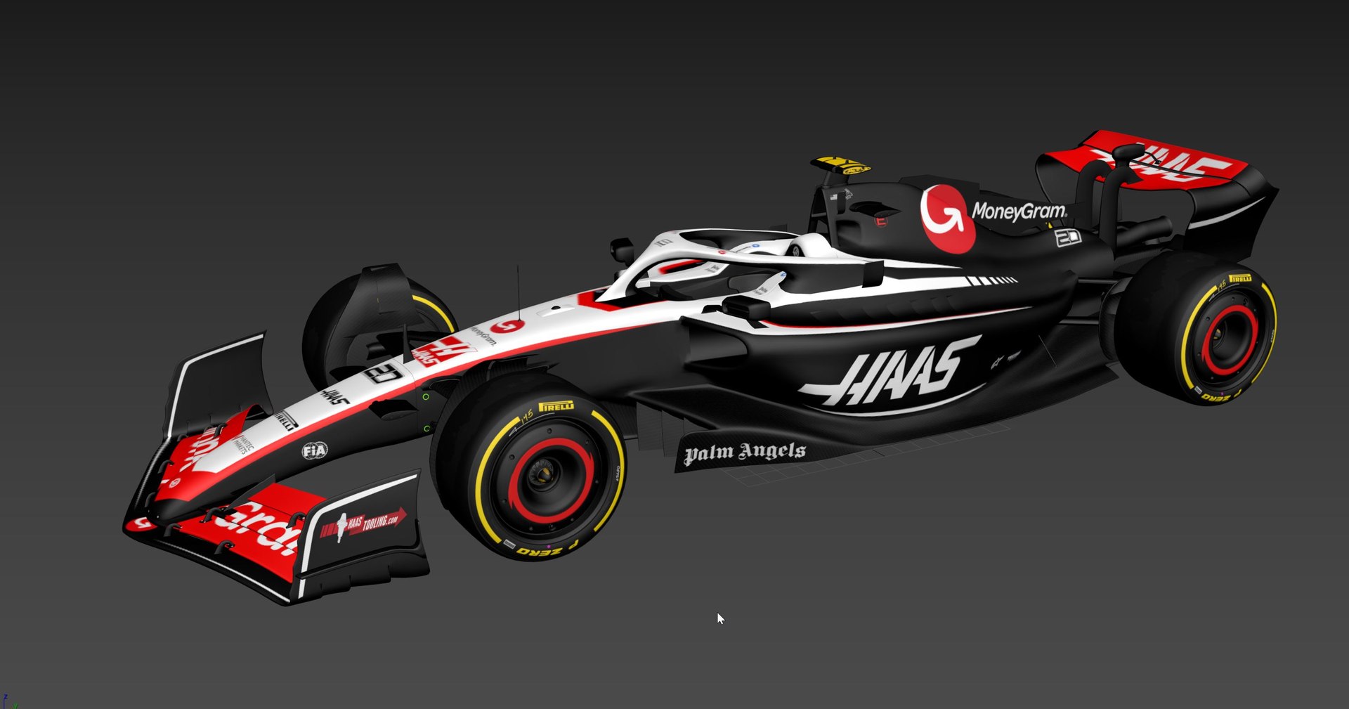 F1 Haas VF23 season 2023 3D model - TurboSquid 2048313