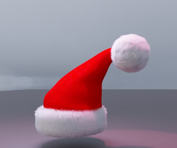 3D Santa hat - TurboSquid 1998427