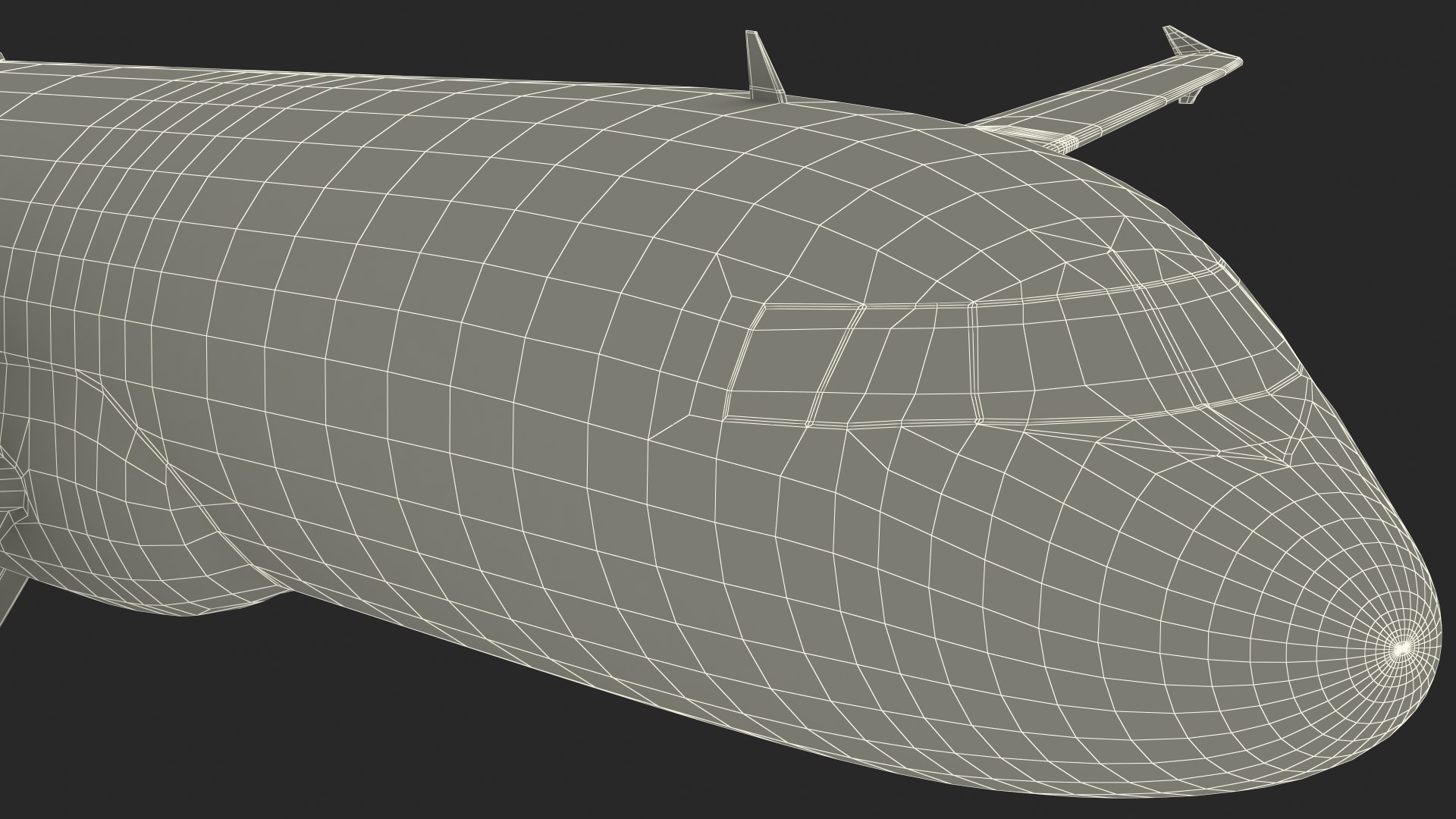 3D Low Wing Jet Airliner Scale Model With Stand Model - TurboSquid 1771819