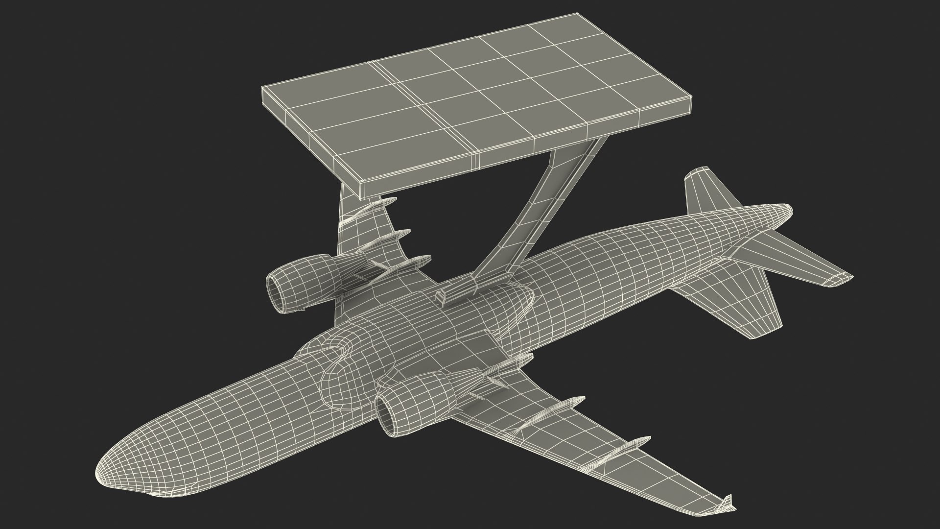 3D Low Wing Jet Airliner Scale Model With Stand Model - TurboSquid 1771819