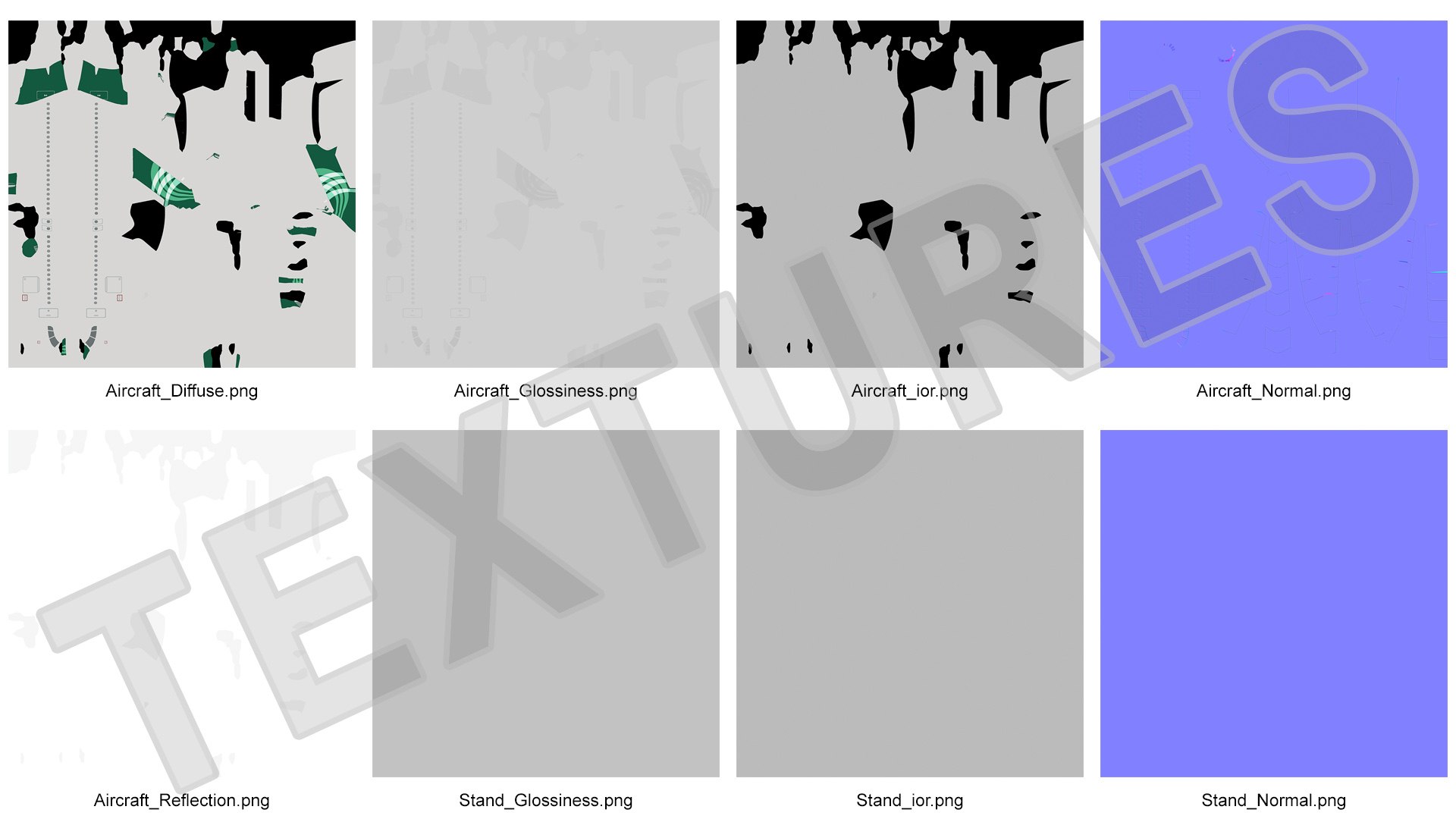 3D Low Wing Jet Airliner Scale Model With Stand Model - TurboSquid 1771819