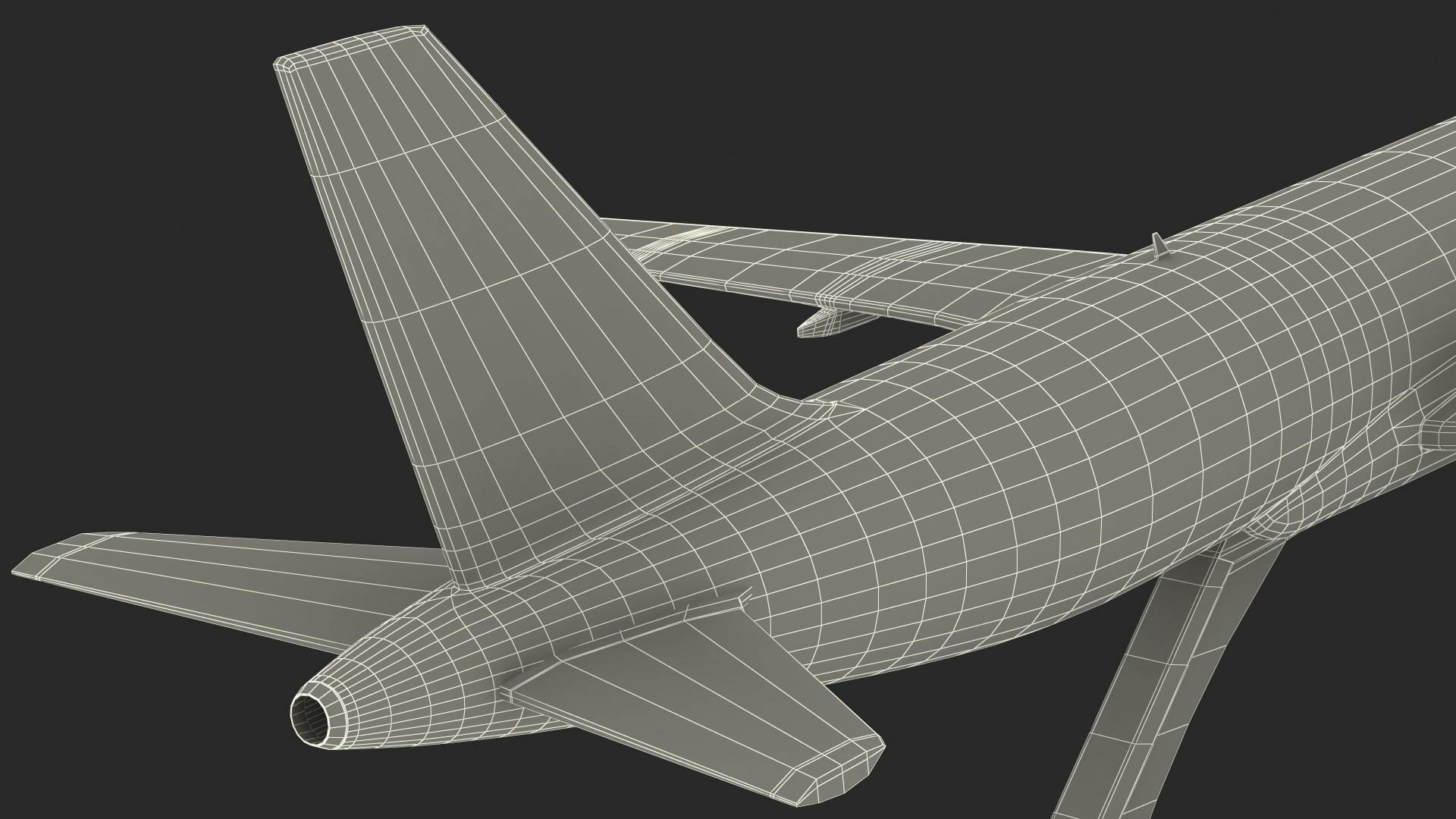 3D Low Wing Jet Airliner Scale Model With Stand Model - TurboSquid 1771819