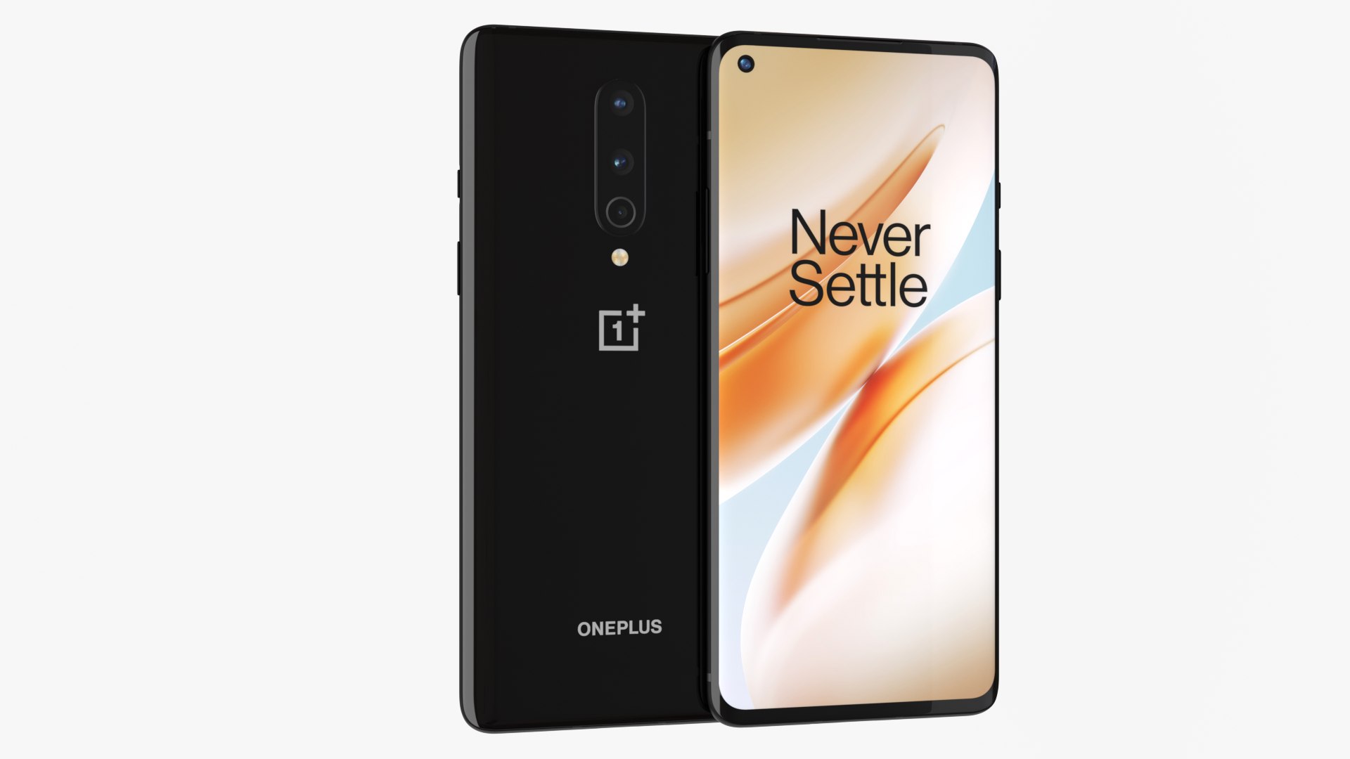 3D oneplus 8 black - TurboSquid 1550819