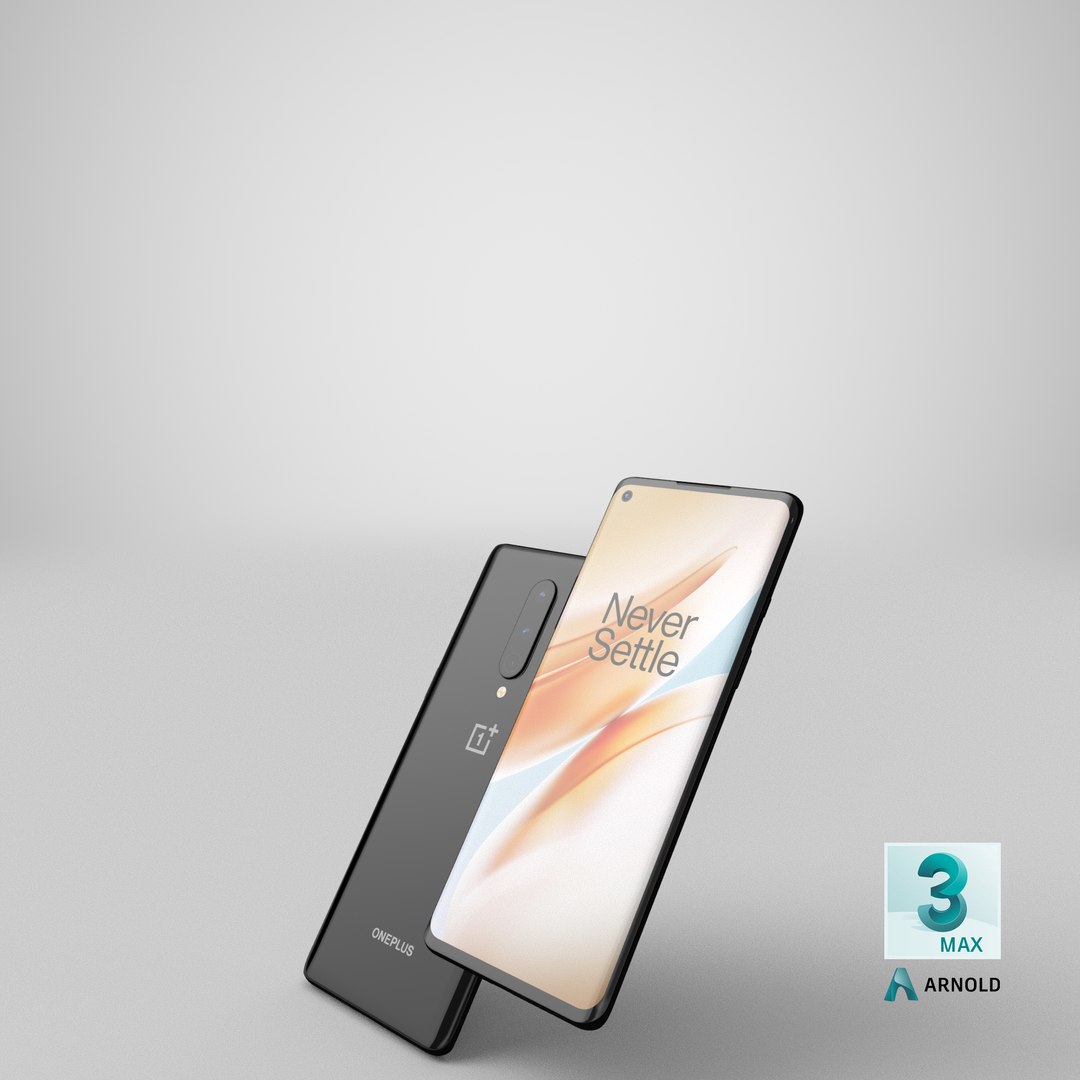 3D oneplus 8 black - TurboSquid 1550819