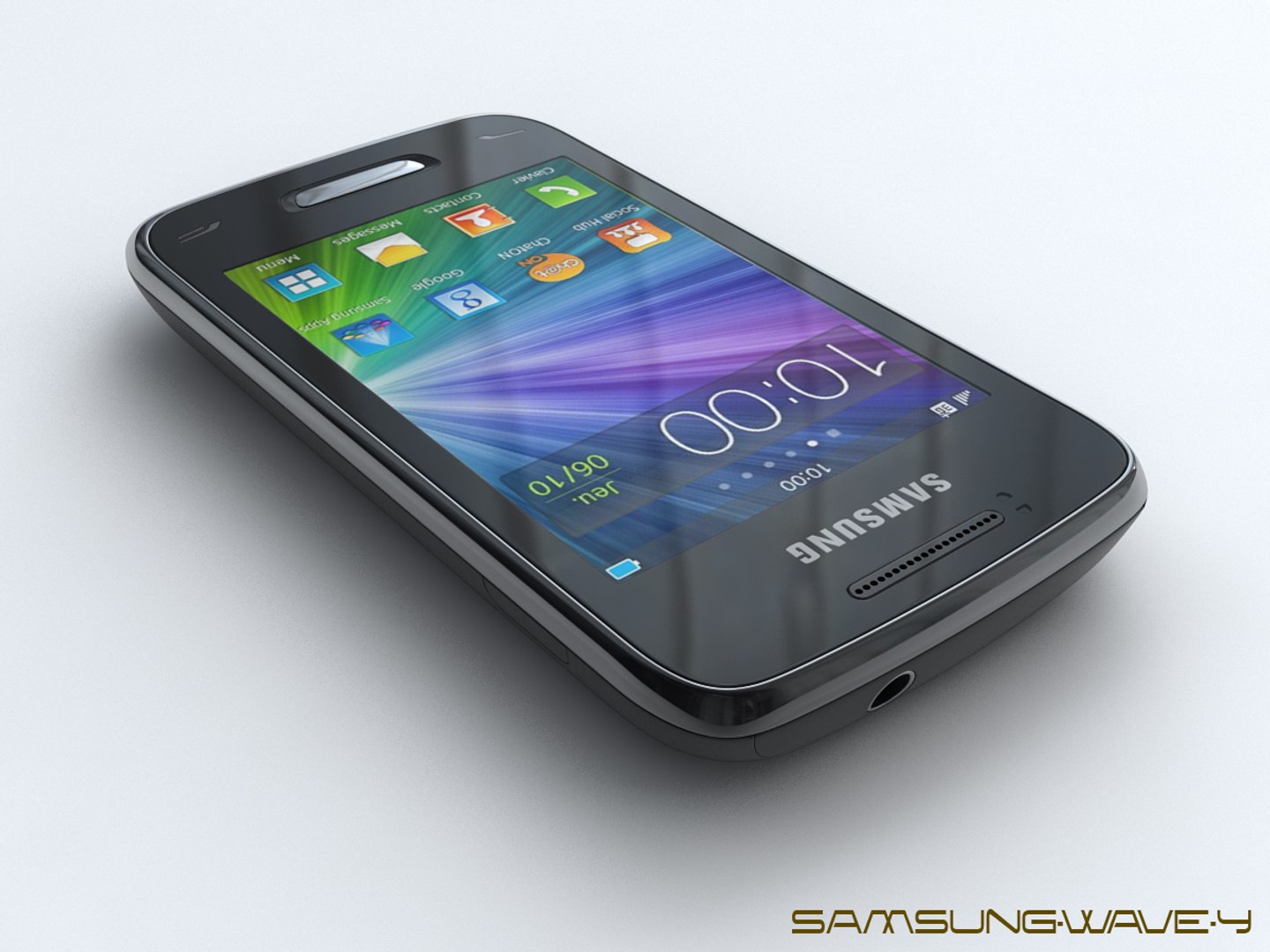 3d Model Samsung Wave Y