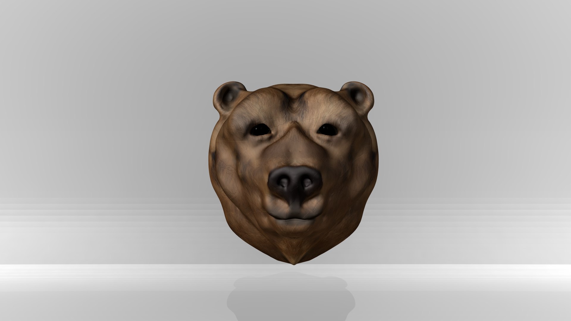 maya bear head