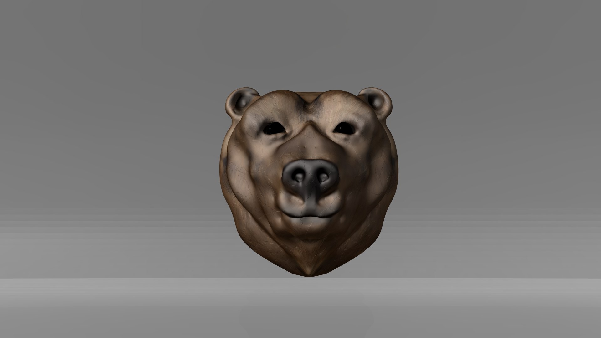 maya bear head