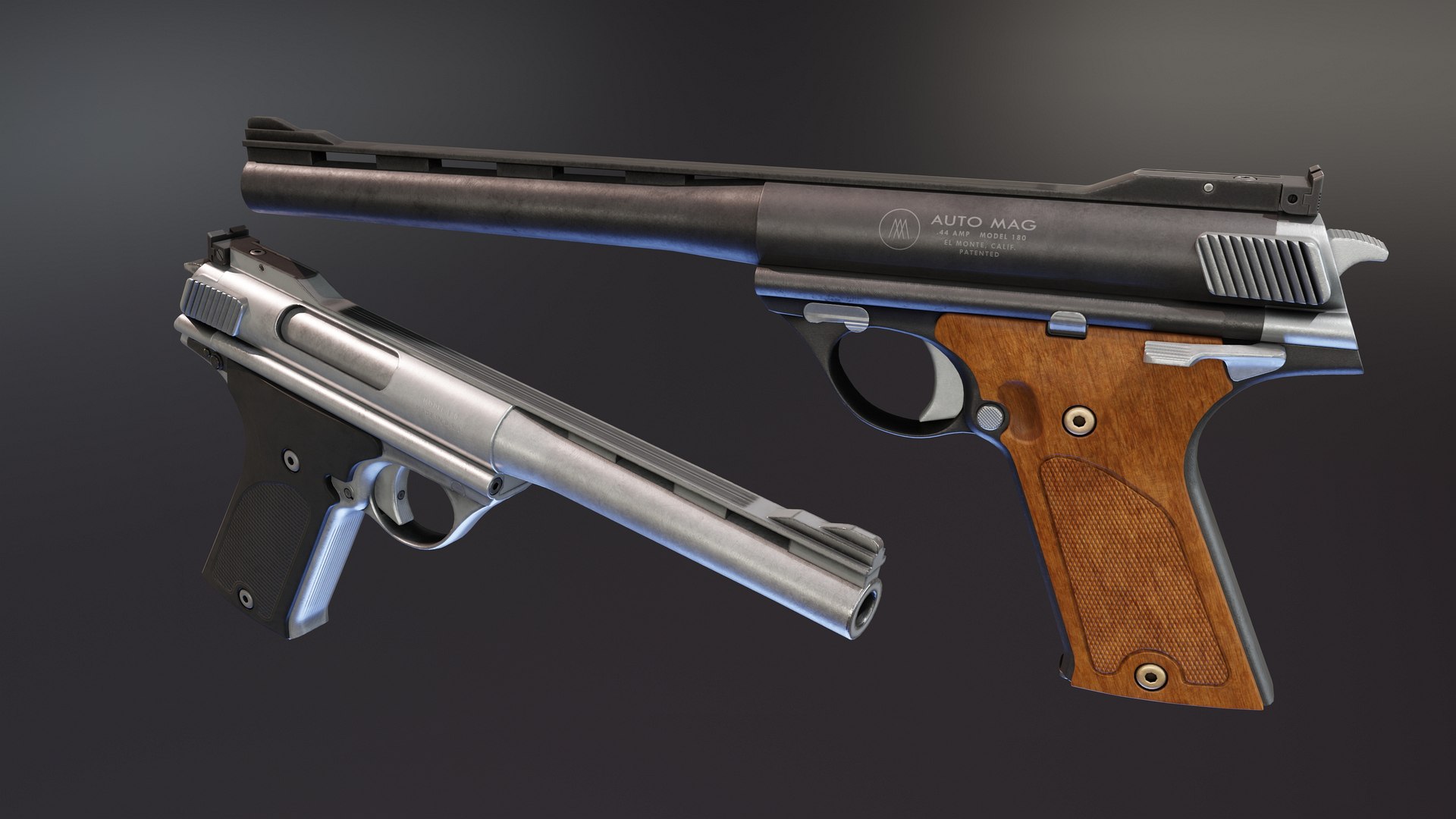 3D Automag 180 Model - TurboSquid 2290478
