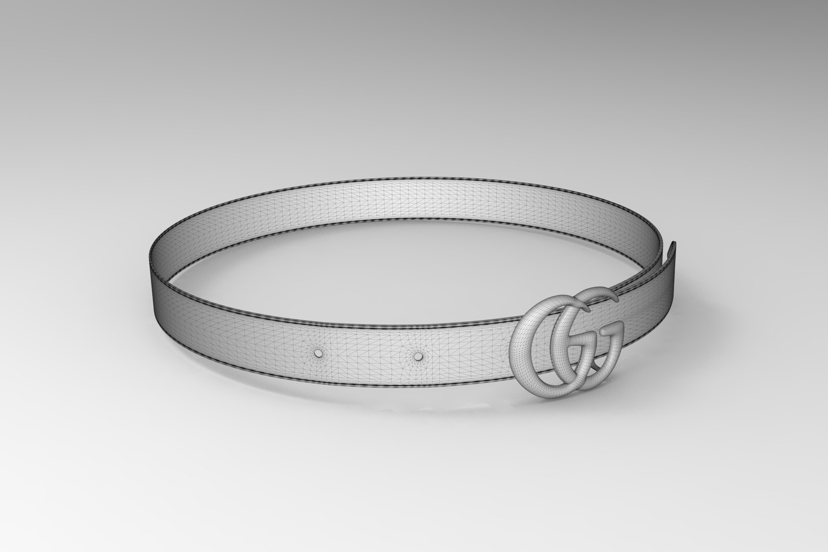 3D Gucci Belt Model - TurboSquid 1912678