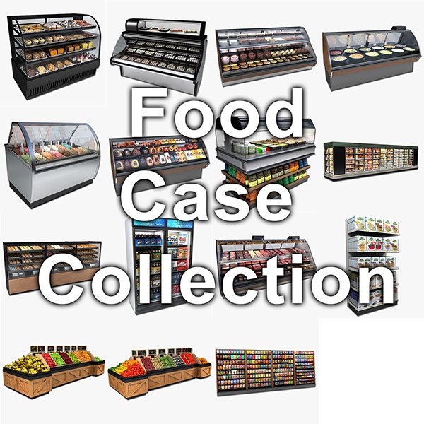 frozen food cases model