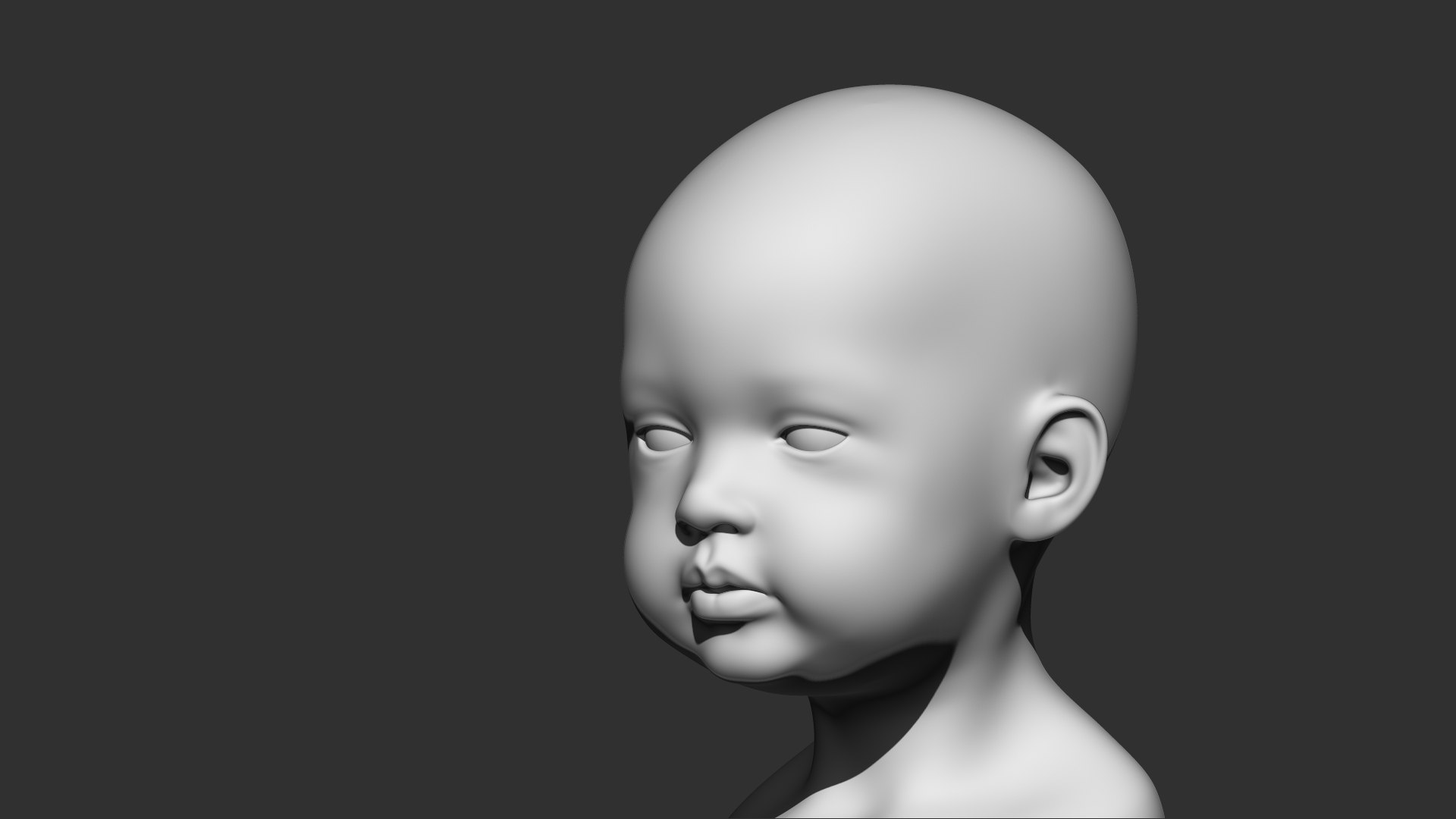 Childhead 3d Print 3D - TurboSquid 2103774
