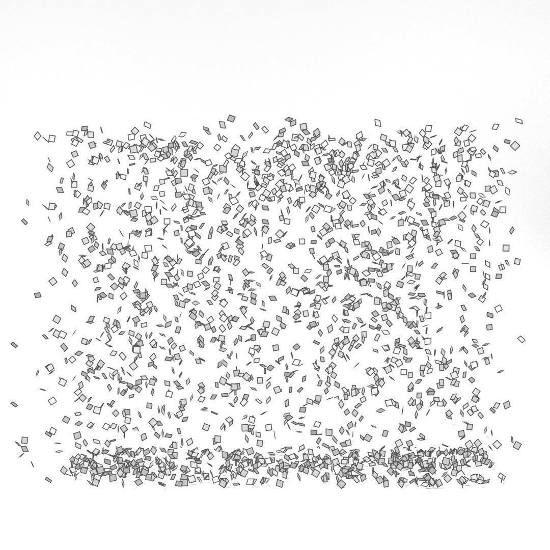 3D Confetti Set - TurboSquid 2093905